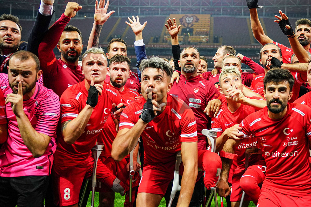 Dünya Kupası, Ampute Futbol Milli Takımı’nın ellerinde yükseldi İhlas ...