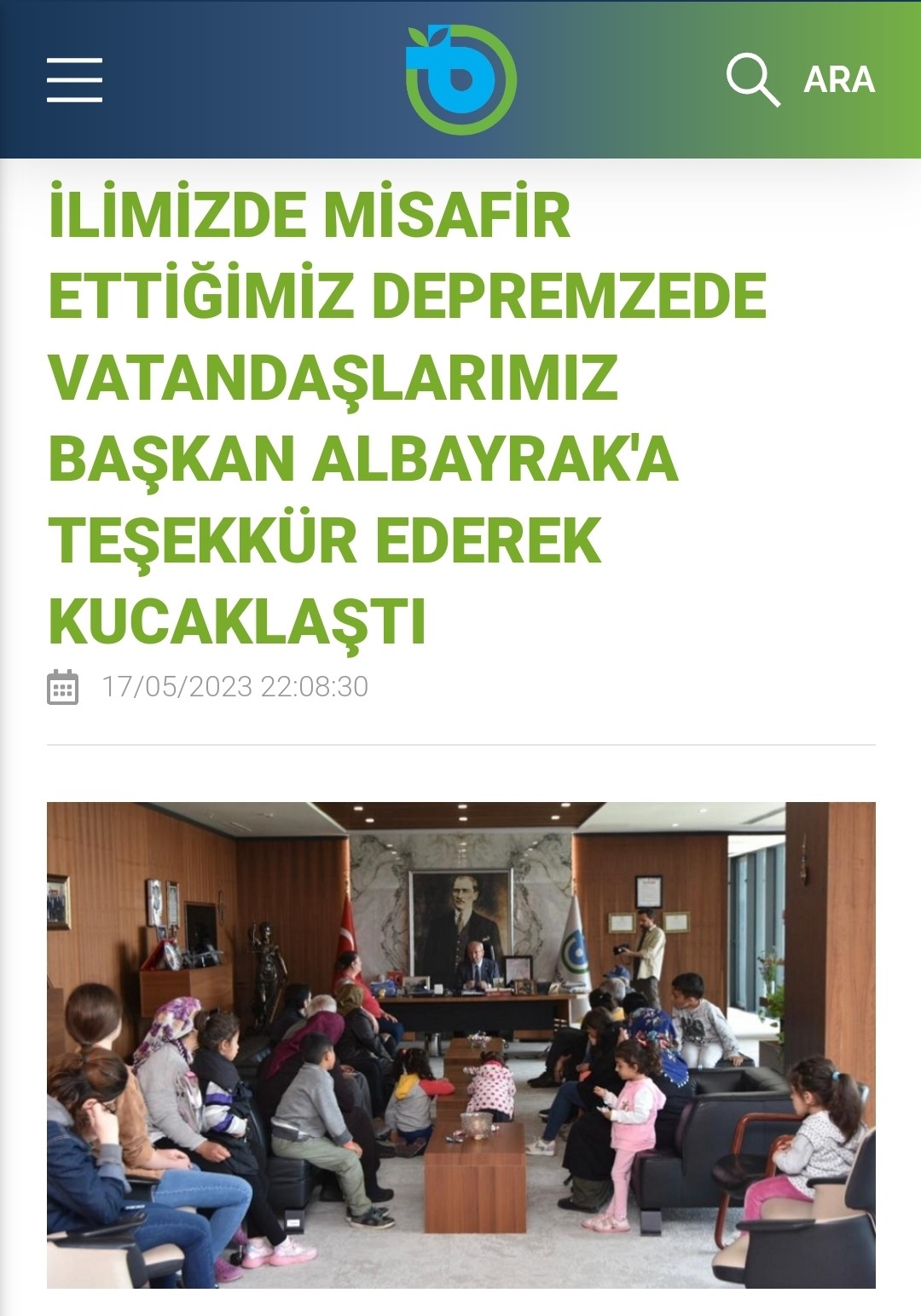 Özür dilemek yerine ayağına çağırıp teşekkür ettirdi İhlas Haber Ajansı